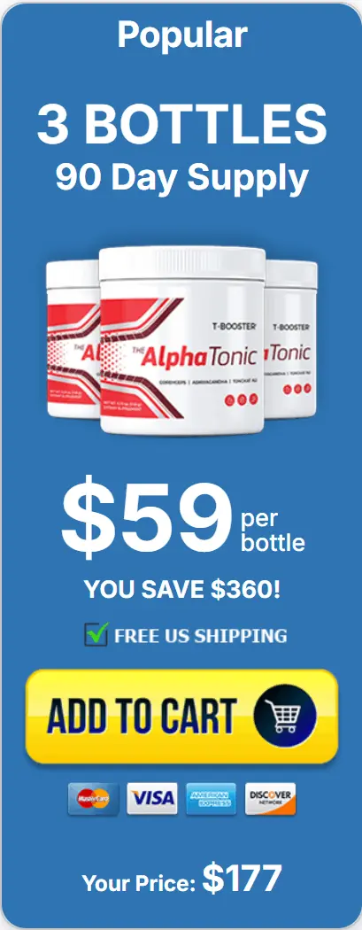 Alpha Tonic™ USA Official Website | #1 Testosterone Booster